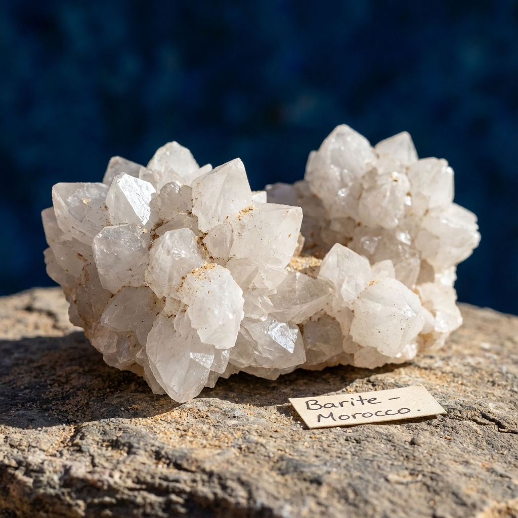Moroccan Barite: Drilling Grade & Industrial Applications | The 3 Rocks